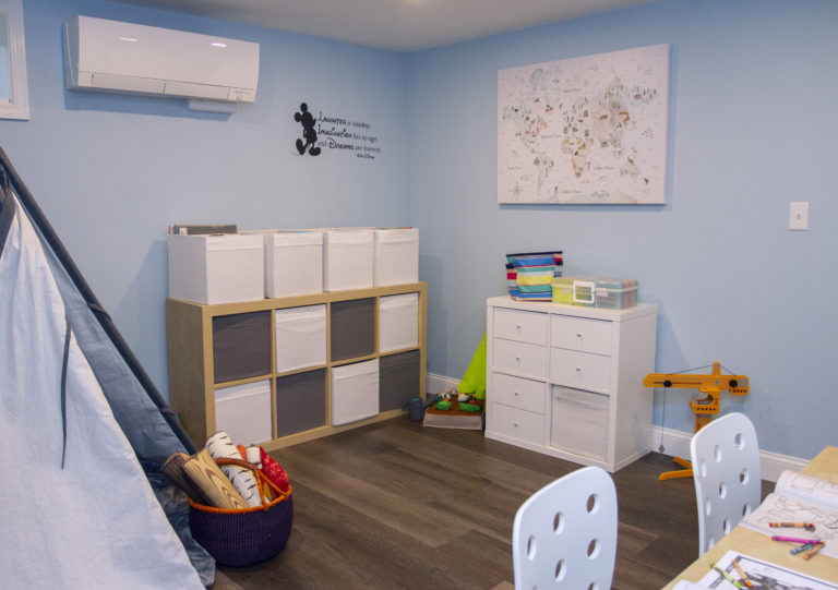 A basement renovation for board game enthusiasts - J.P. Hoffman Design ...